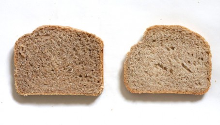 Receta de pan integral en panificadora