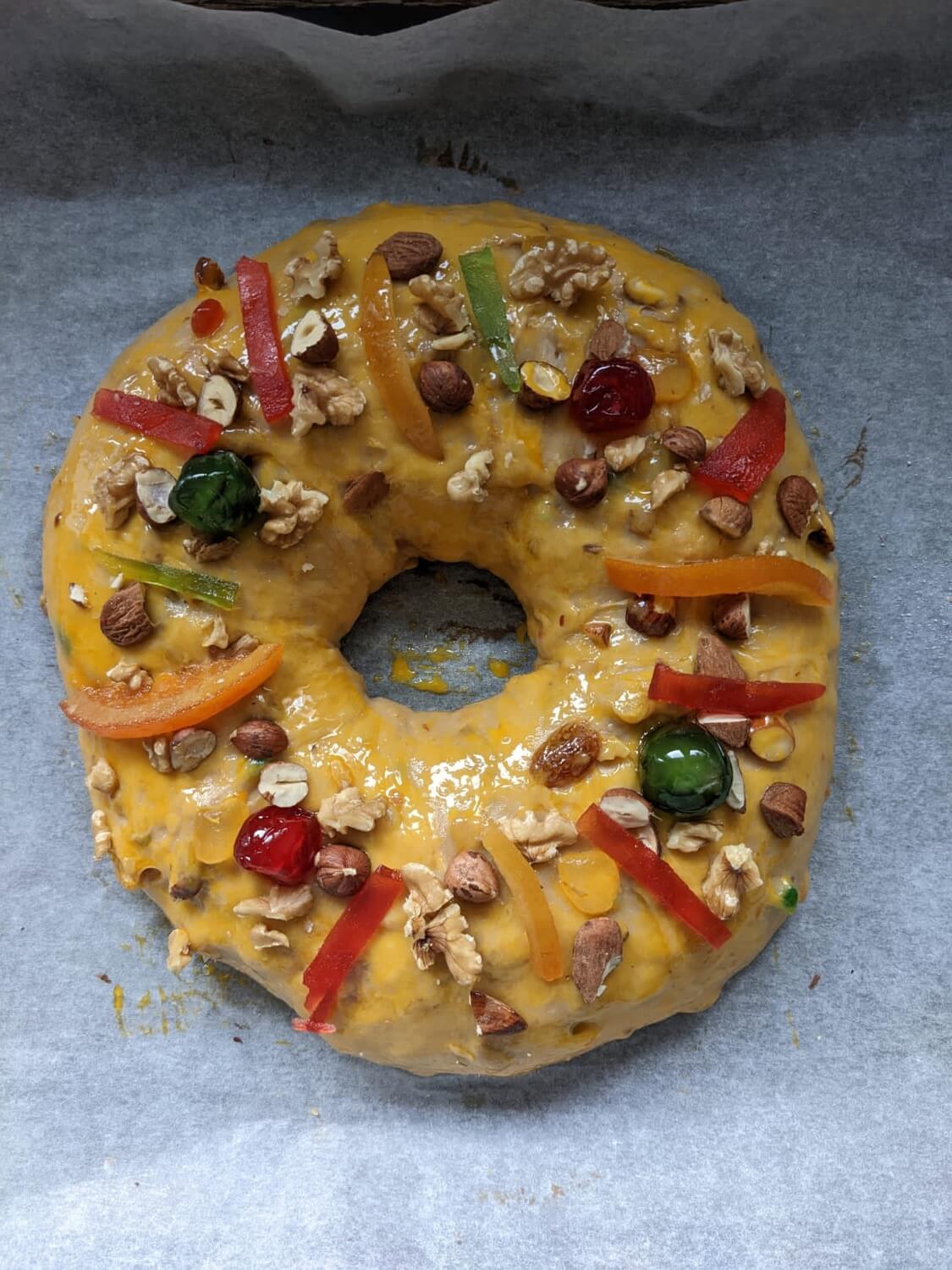 Bolo rei, el roscón tuneado con frutos secos - El Amasadero